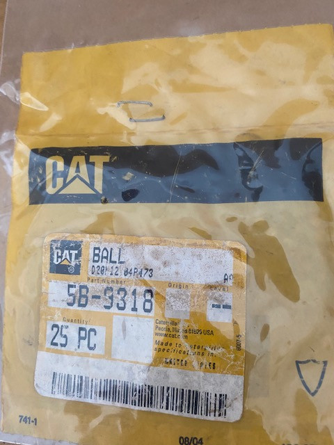 BALL/ BI SẮT 5B-9318/ - Phụ tùng Caterpillar