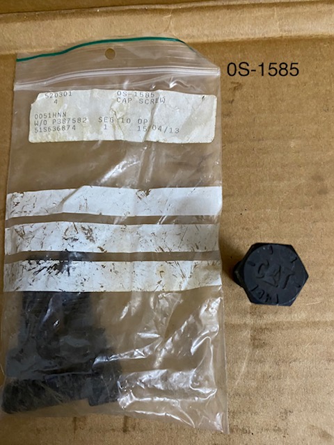 CAP SCREW/ BU LÔNG 0S-1585 - Phụ tùng Caterpillar