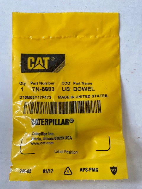 DOWEL/ CHỐT 7N-5683 - Phụ tùng Caterpillar