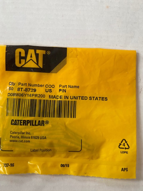 PIN/ GIẮC ĐIỆN 8T-8729 - Phụ tùng Caterpillar