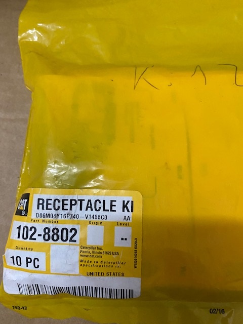 RECEPTACLE KIT/ GIẮC ĐIỆN 2 PIN 102-8802 - Phụ tùng Caterpillar