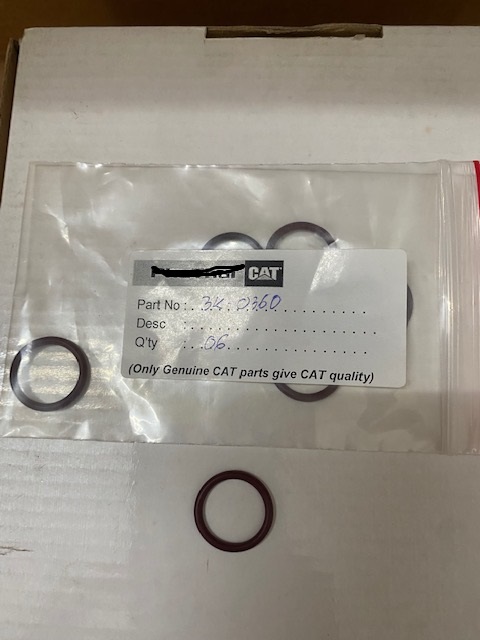 SEAL O RING/ PHỚT TRÒN 3K-0360 - Phụ tùng Caterpillar