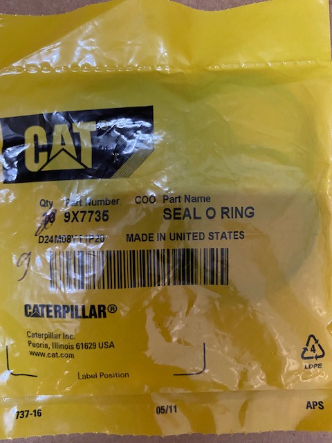 SEAL O RING/ PHỚT TRÒN 9X-7735/245-4907 - Phụ tùng Caterpillar